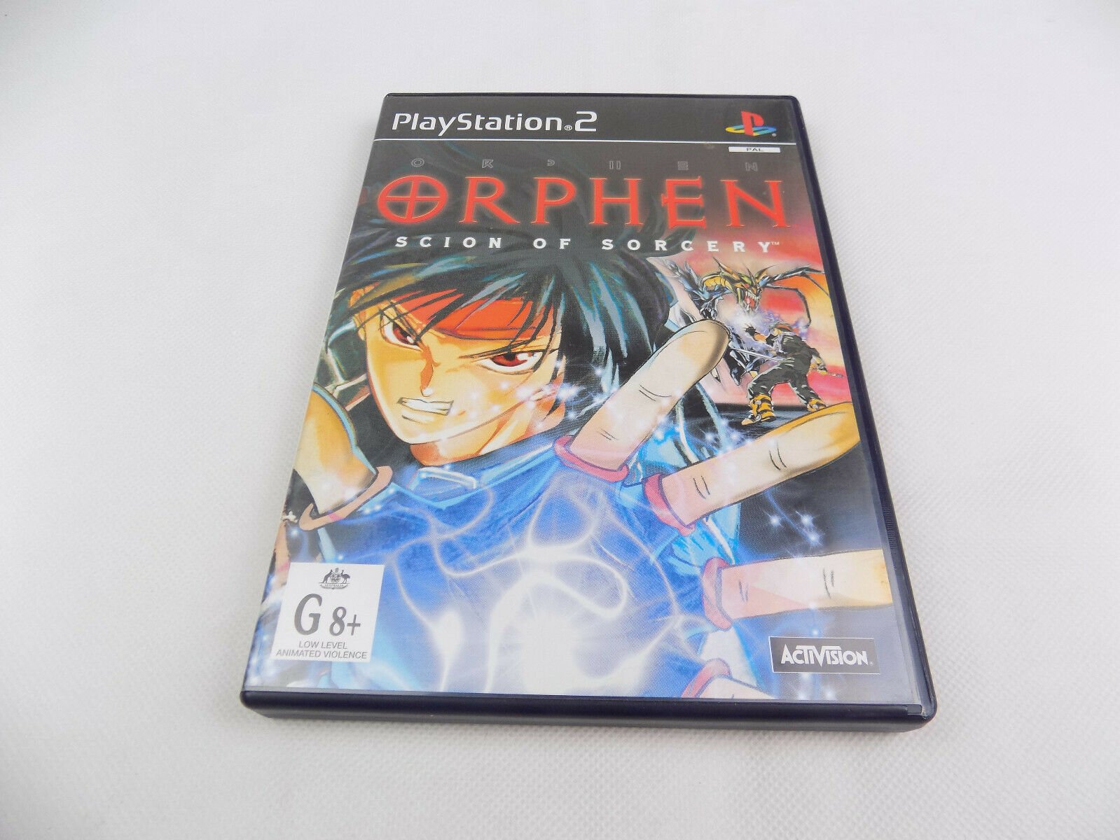 Mint Disc Playstation 2 Ps2 Orphen Scion Of Sorcery – Inc Manual ...