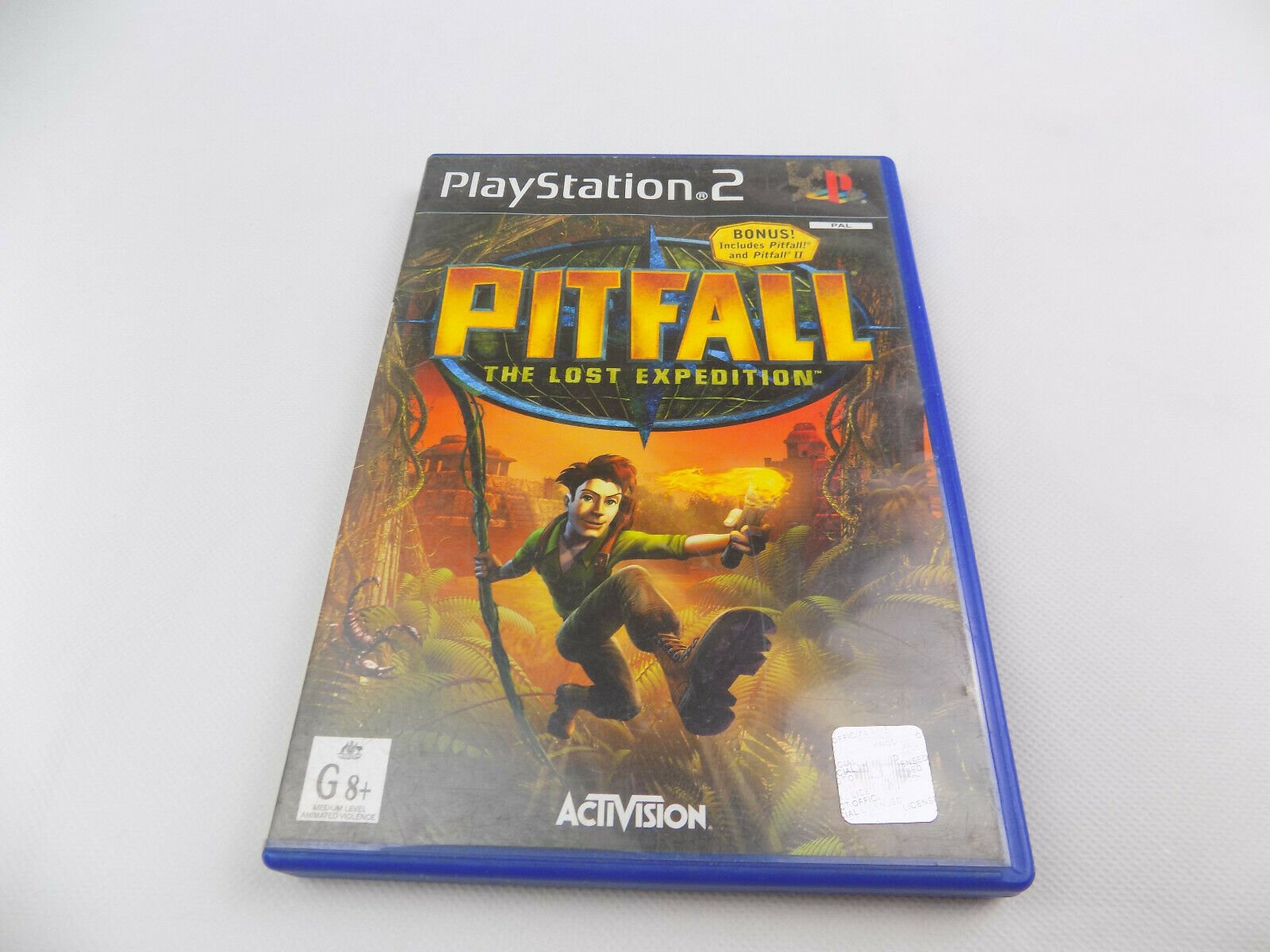 Mint Disc Playstation 2 Ps2 Pitfall: The Lost Expedition – Inc Manual ...