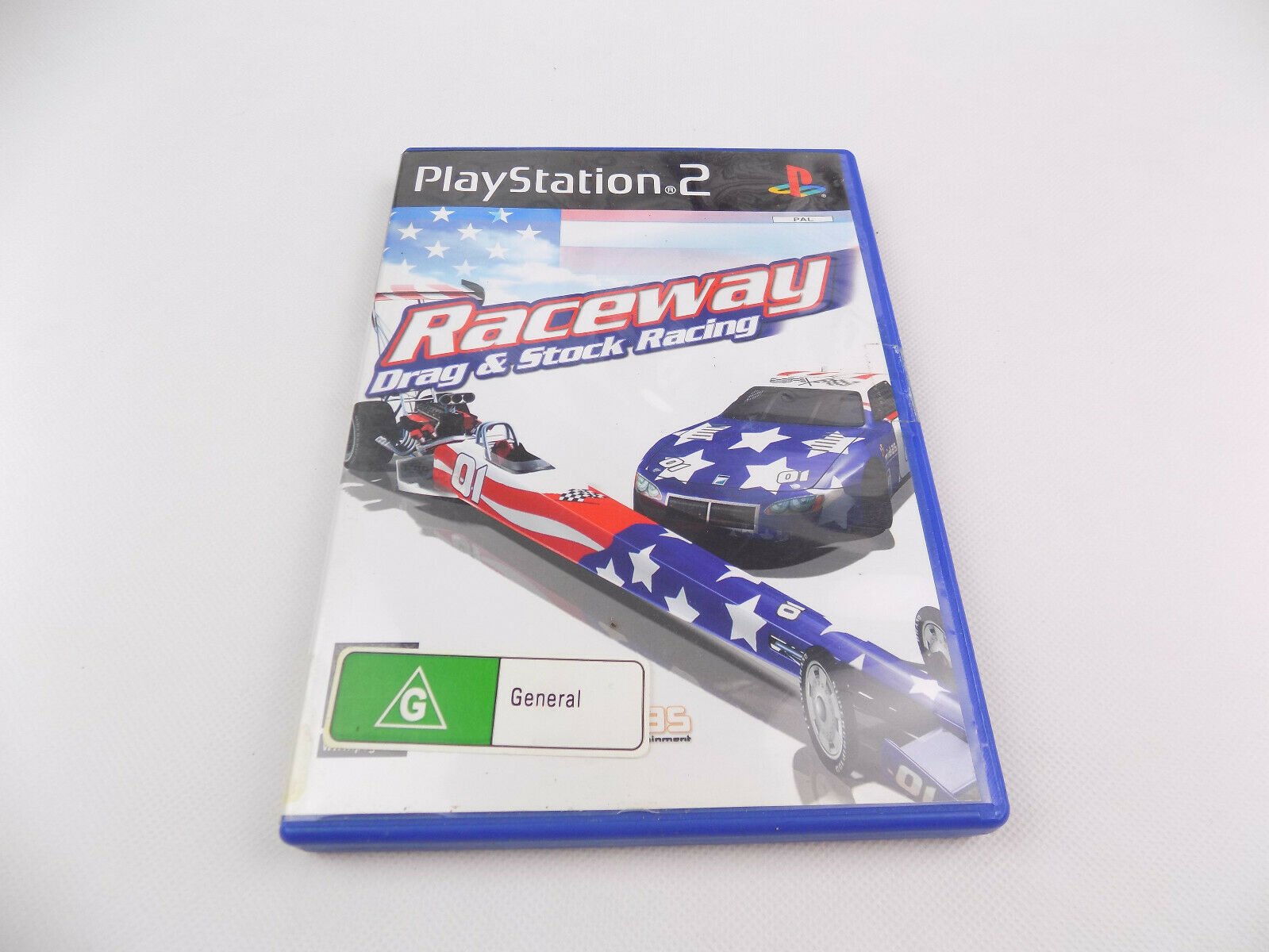 Mint Disc Playstation 2 Ps2 Raceway Drag & Stock Racing - Inc Manual ...