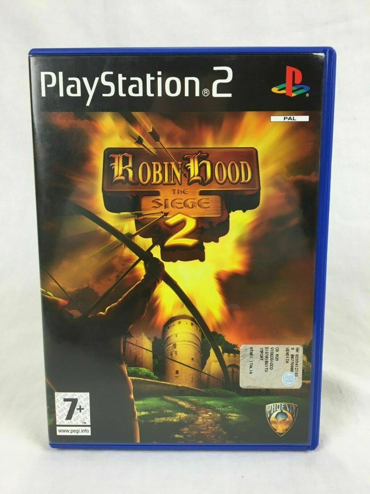 Mint Disc Playstation 2 Ps2 Robin Hood 2 The Siege- Inc Manual ...