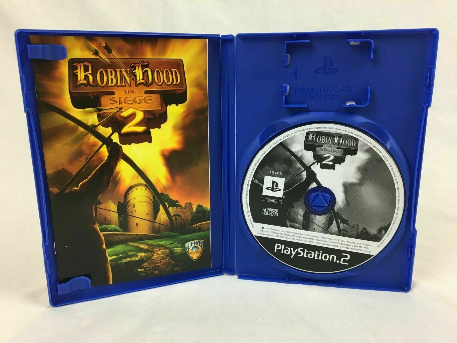 Mint Disc Playstation 2 Ps2 Robin Hood 2 The Siege- Inc Manual - Starboard Games