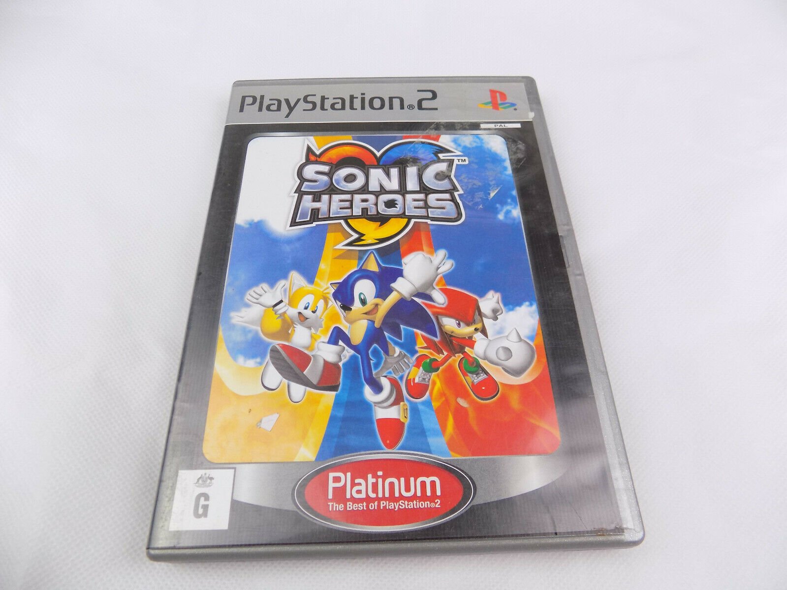 Mint Disc Playstation 2 Ps2 Platinum Sonic Heroes - No Manual ...