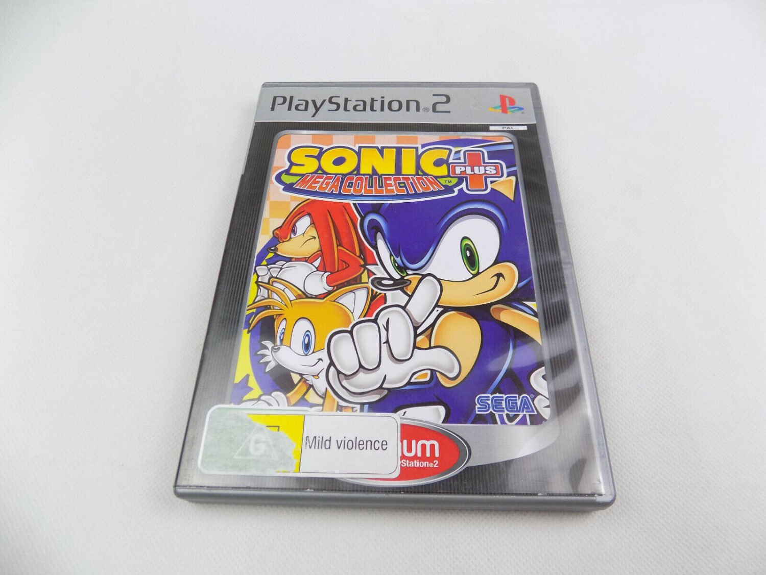 Mint Disc Playstation 2 Ps2 Sonic Mega Collection Plus + – Inc Manual ...