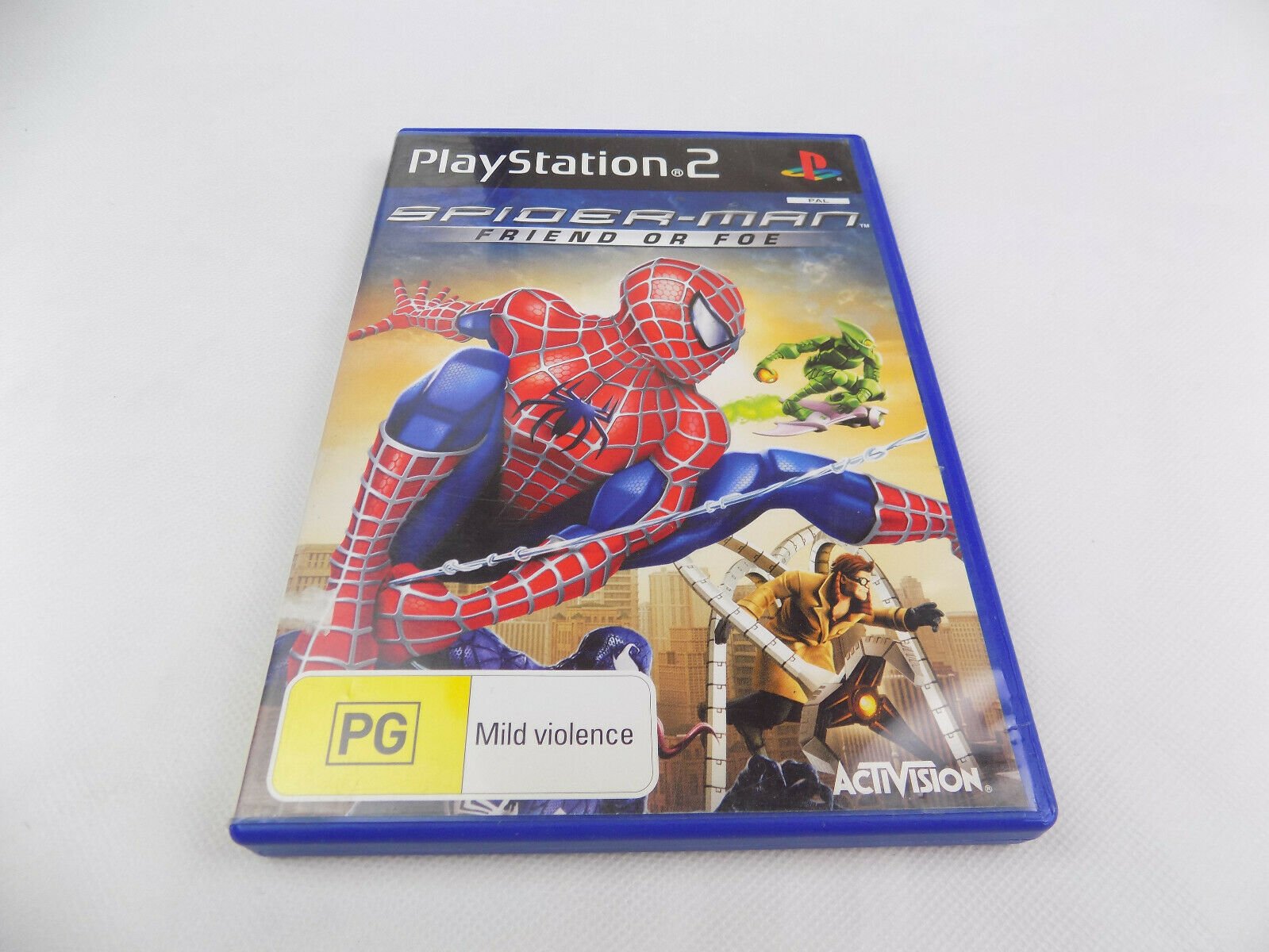 Mint Disc Playstation 2 Ps2 Spider-Man Friend Or Foe Spider Man - Inc ...