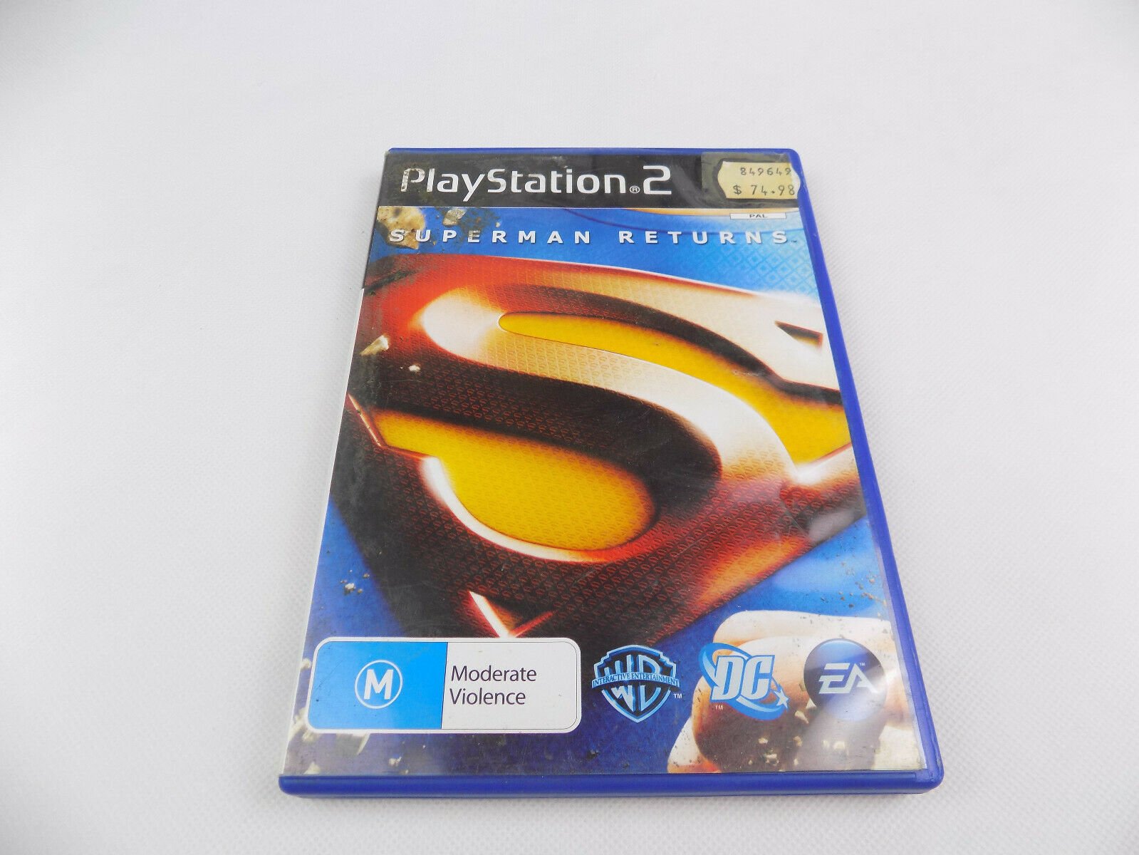 Mint Disc Playstation 2 Ps2 Superman Returns - No Manual - Starboard Games