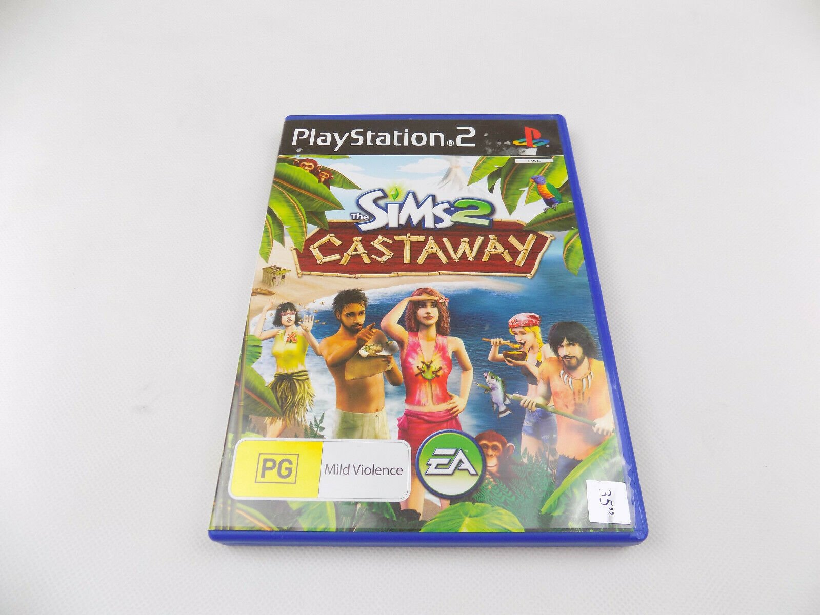 Mint Disc Playstation 2 Ps2 The Sims 2 Castaway Cast Away - Inc Manual ...