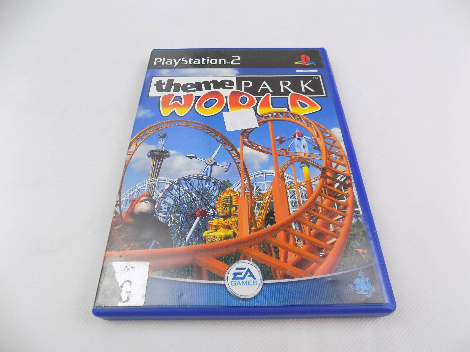 Mint Disc Playstation 2 Ps2 Theme Park World - Inc Manual - Starboard Games