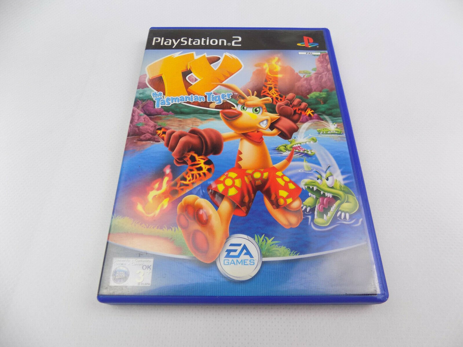 Mint Disc Playstation 2 Ps2 TY the Tasmanian Tiger 1 I First Game - Inc ...