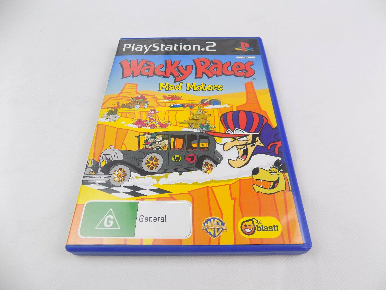 Mint Disc Playstation 2 Ps2 Wacky Races Mad Motors – No Manual ...