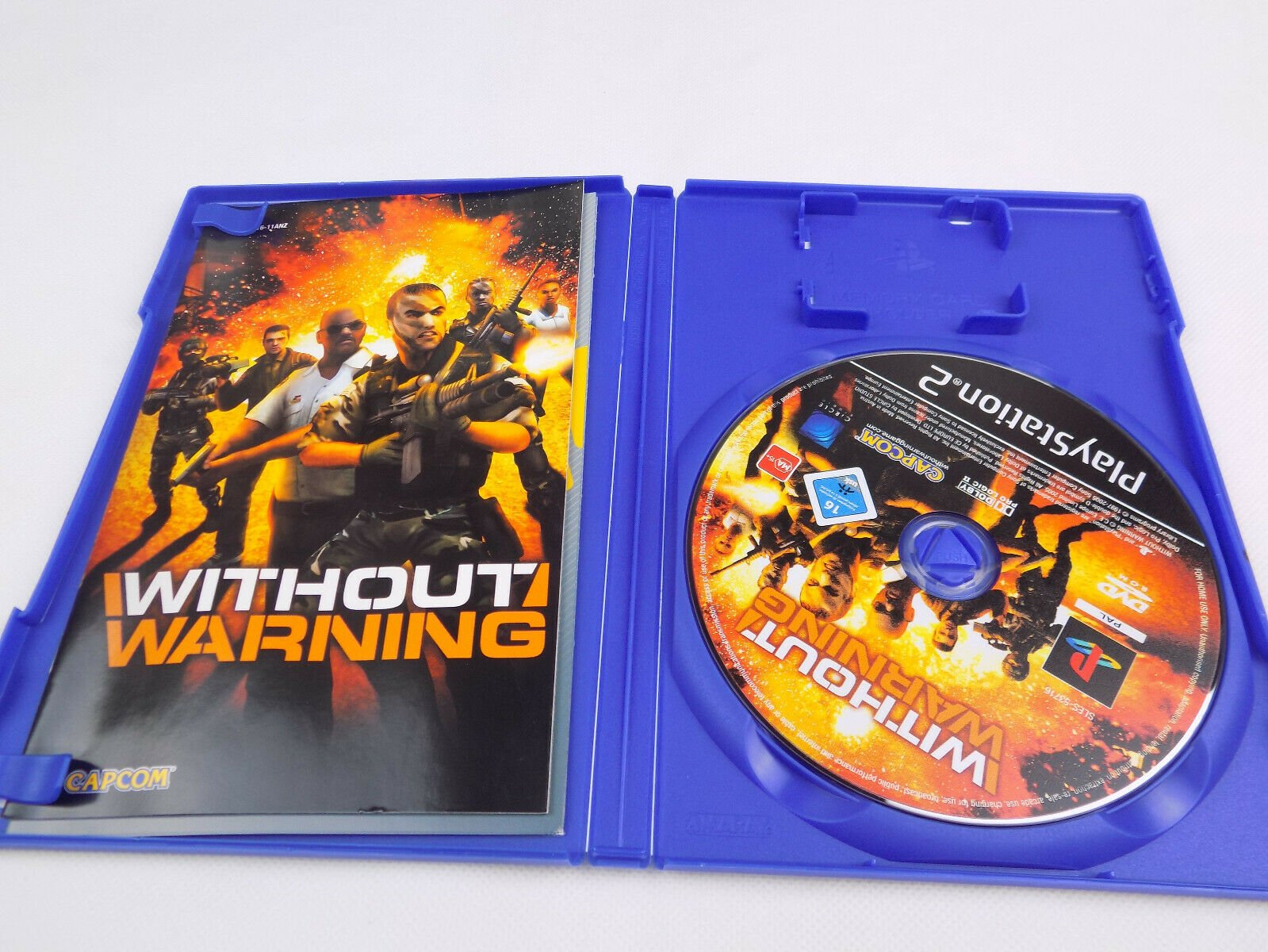 Mint Disc Playstation 2 Ps2 Without Warning – Inc Manual - Starboard Games