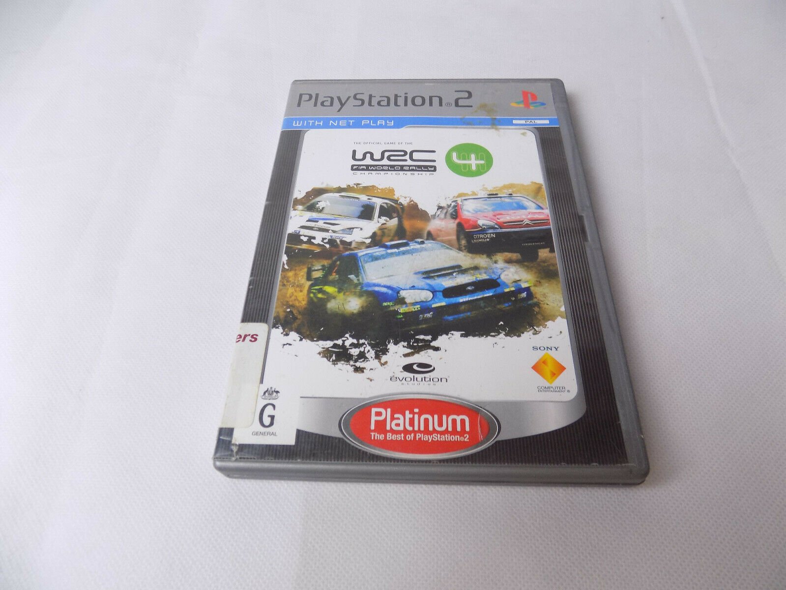 Mint Disc Playstation 2 Ps2 WRC 4 Fia World Rally Championship - Inc ...