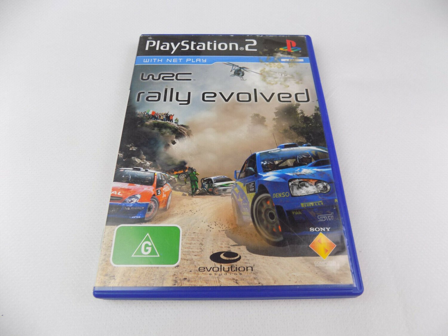 Mint Disc Playstation 2 Ps2 WRC Rally Evolved - Inc Manual - Starboard ...