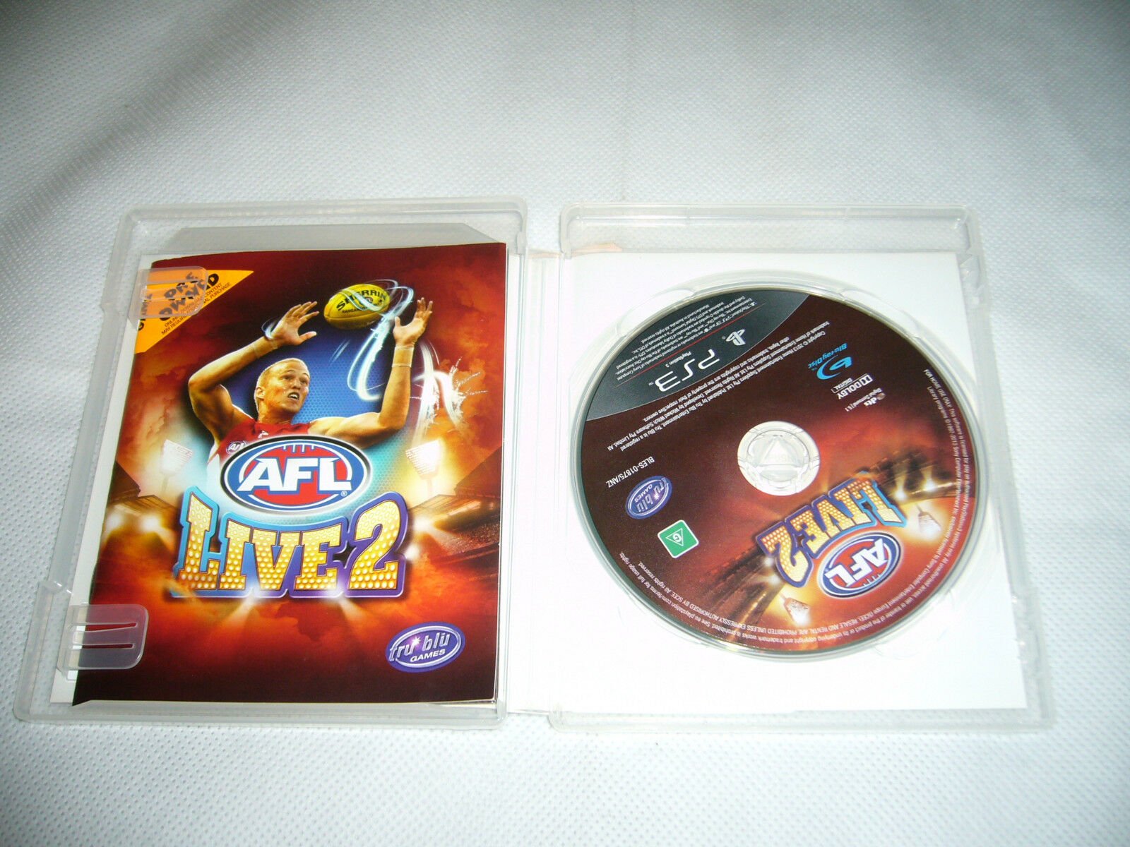 Mint Disc Playstation 3 Ps3 AFL Live 2 - Inc Manual - Starboard Games