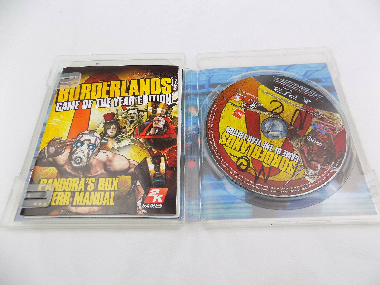 Mint Disc Playstation 3 Ps3 Borderlands – GOTY – Game of the Year ...