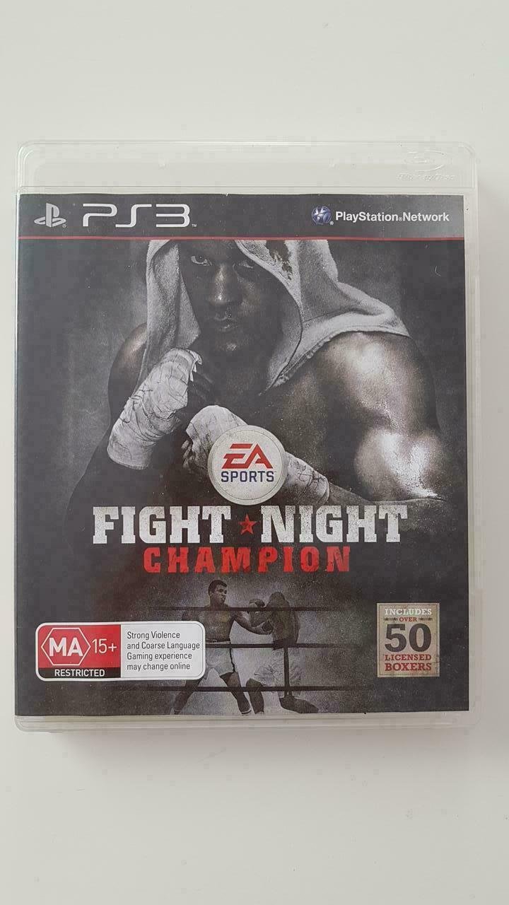 Mint Disc Playstation 3 Ps3 Fight Night Champion- Inc Manual ...