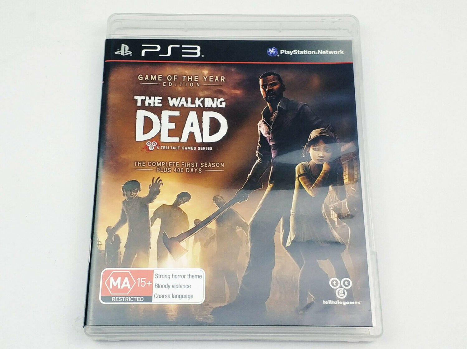 Mint Disc Playstation 3 Ps3 The Walking Dead Game of the Year Edition ...