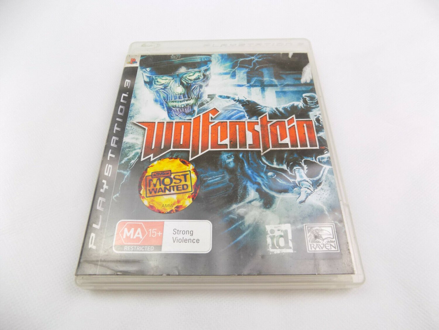 Mint Disc Playstation 3 Ps3 Wolfenstein 1 I First Game - Inc Manual ...