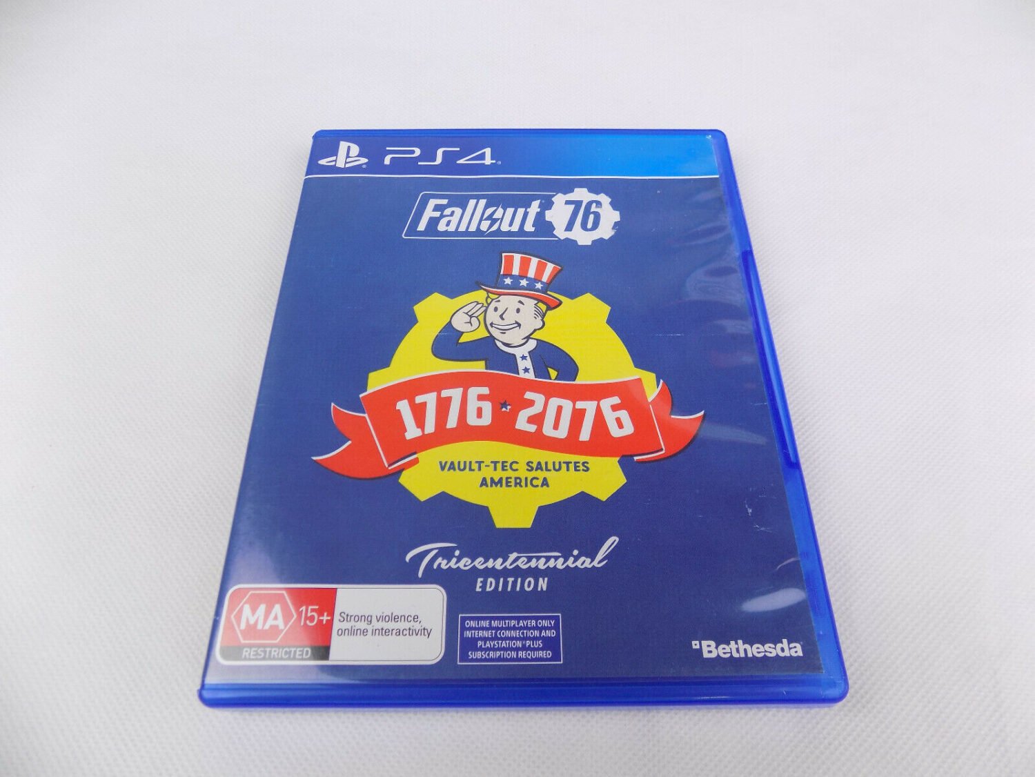 Mint Disc Playstation 4 Ps4 Fallout 76 1776-2076 Tricentennial Edition ...