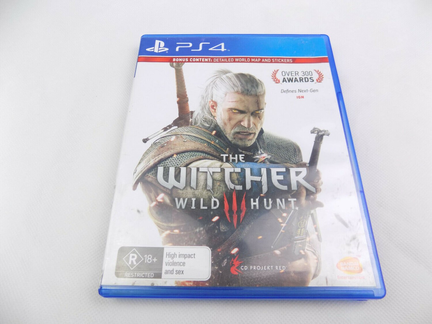 Mint Disc Playstation 4 Ps4 The Witcher 3 Wild Hunt Free Postage ...