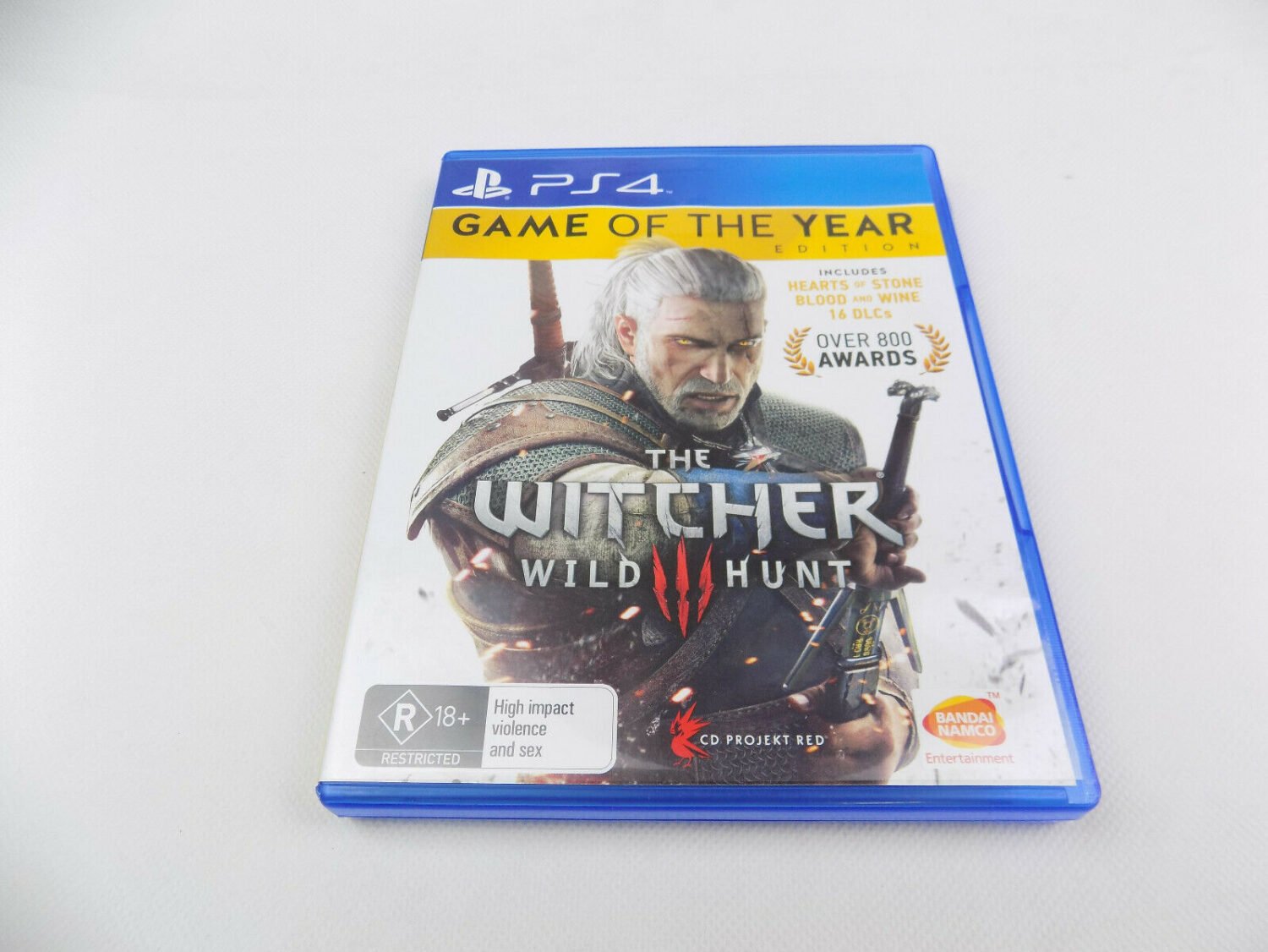 Mint Disc Playstation 4 Ps4 The Witcher 3 Wild Hunt Game of The Year ...