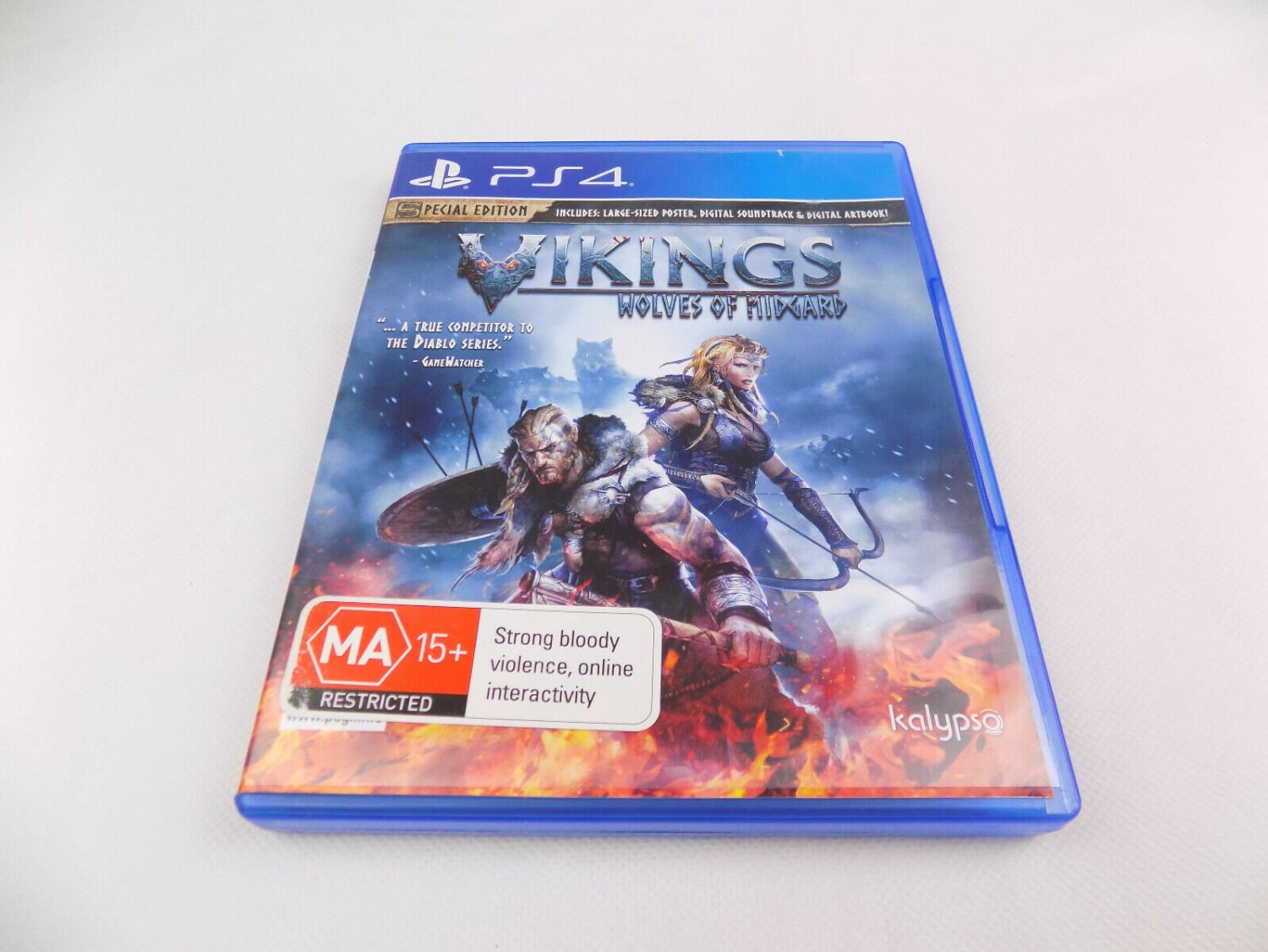 Mint Disc Playstation 4 Ps4 Vikings Wolves Of Midgard Special Edition ...