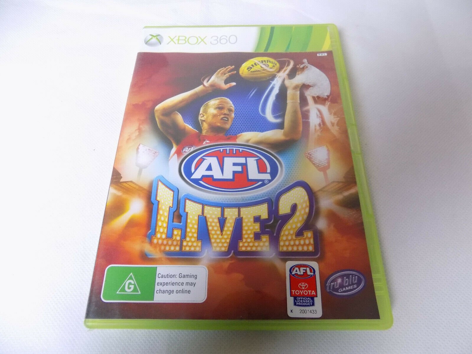 Mint Disc Xbox 360 AFL Live 2 - Inc Manual - Starboard Games