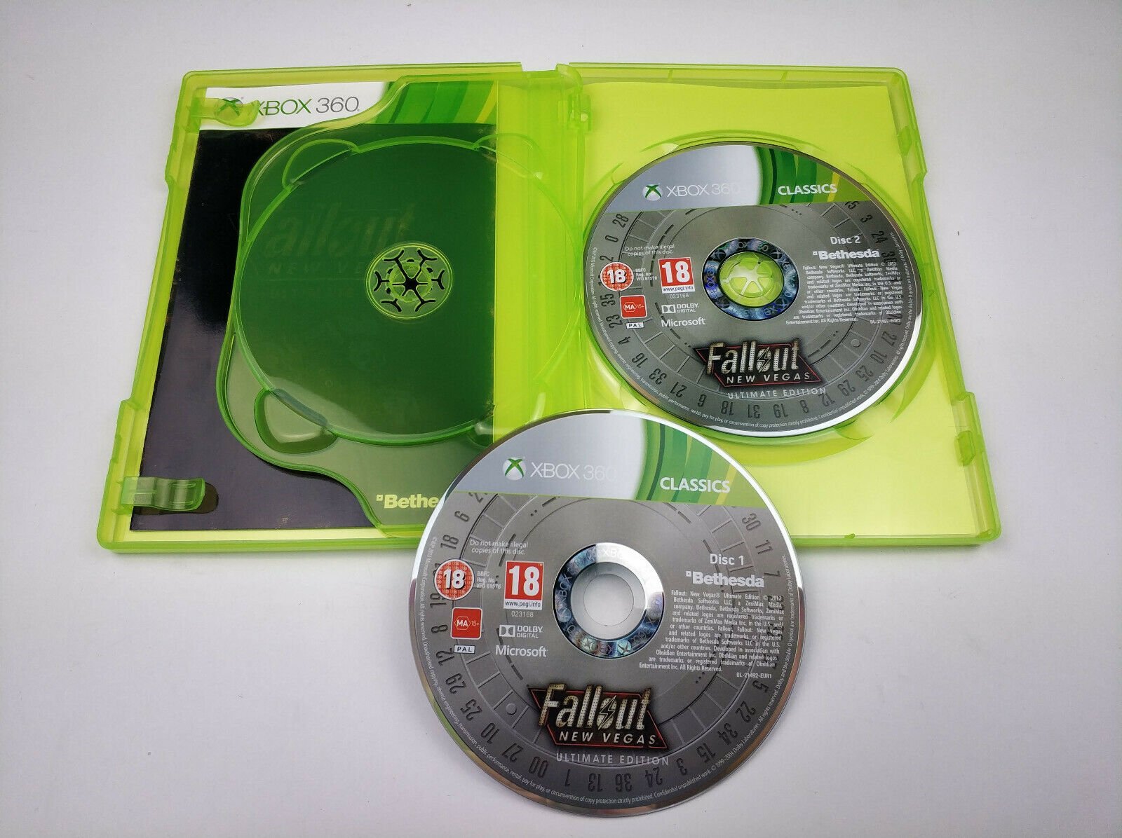 Mint Disc Xbox 360 Fallout New Vegas Ultimate Edition – Inc Manual ...