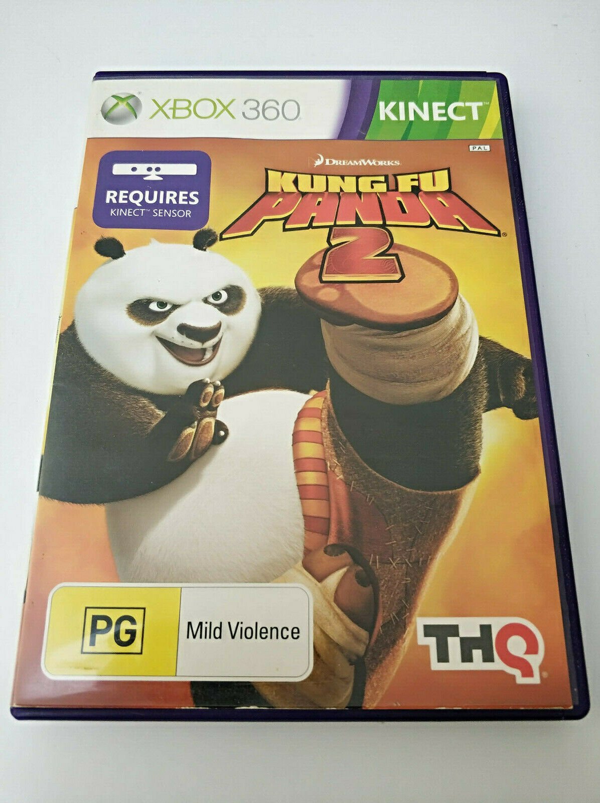 Mint Disc Xbox 360 Kung Fu Panda 2 Kinect – Inc Manual - Starboard Games
