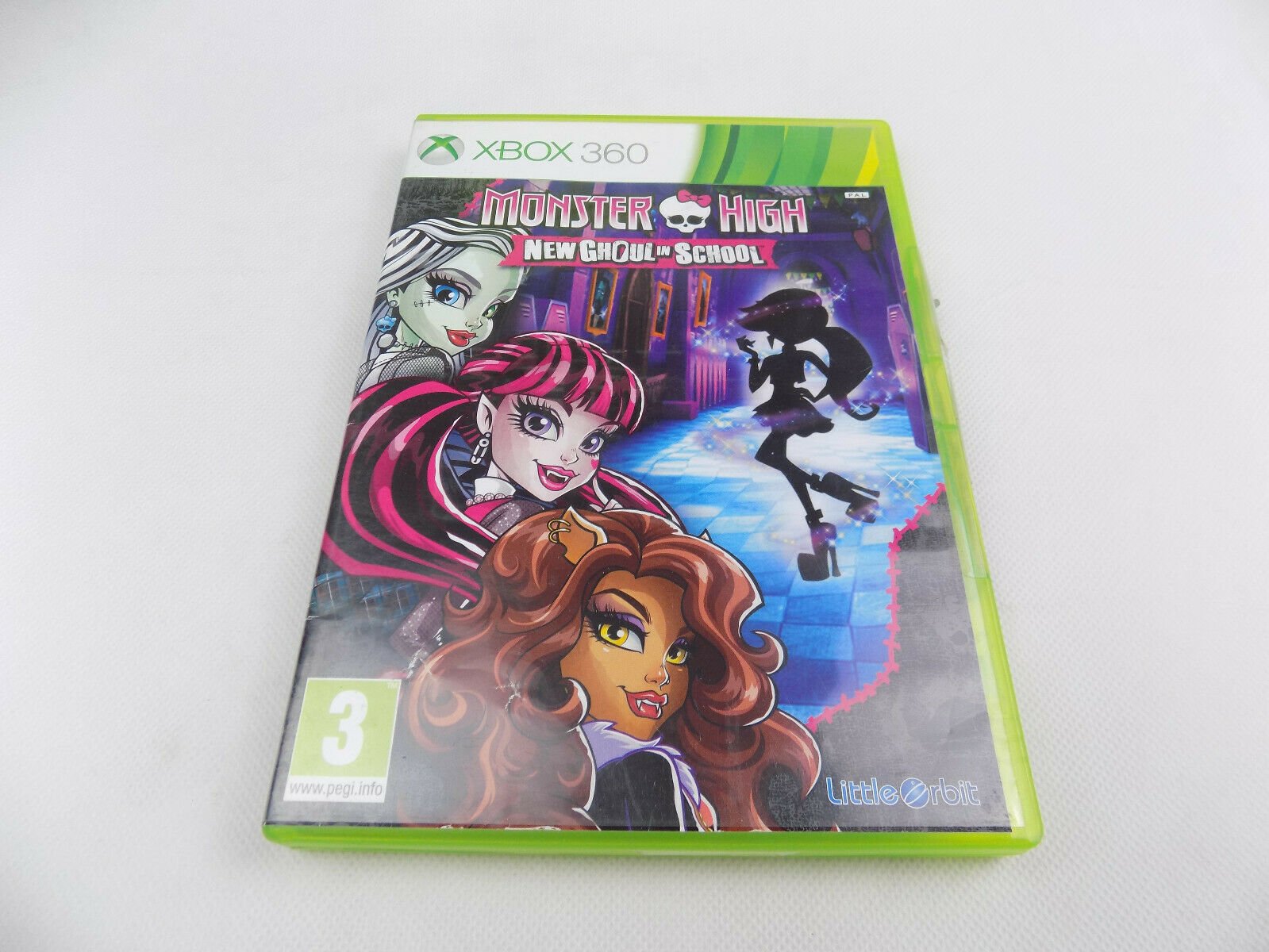 Mint Disc Xbox 360 Monster High: New Ghoul in School - No Manual ...