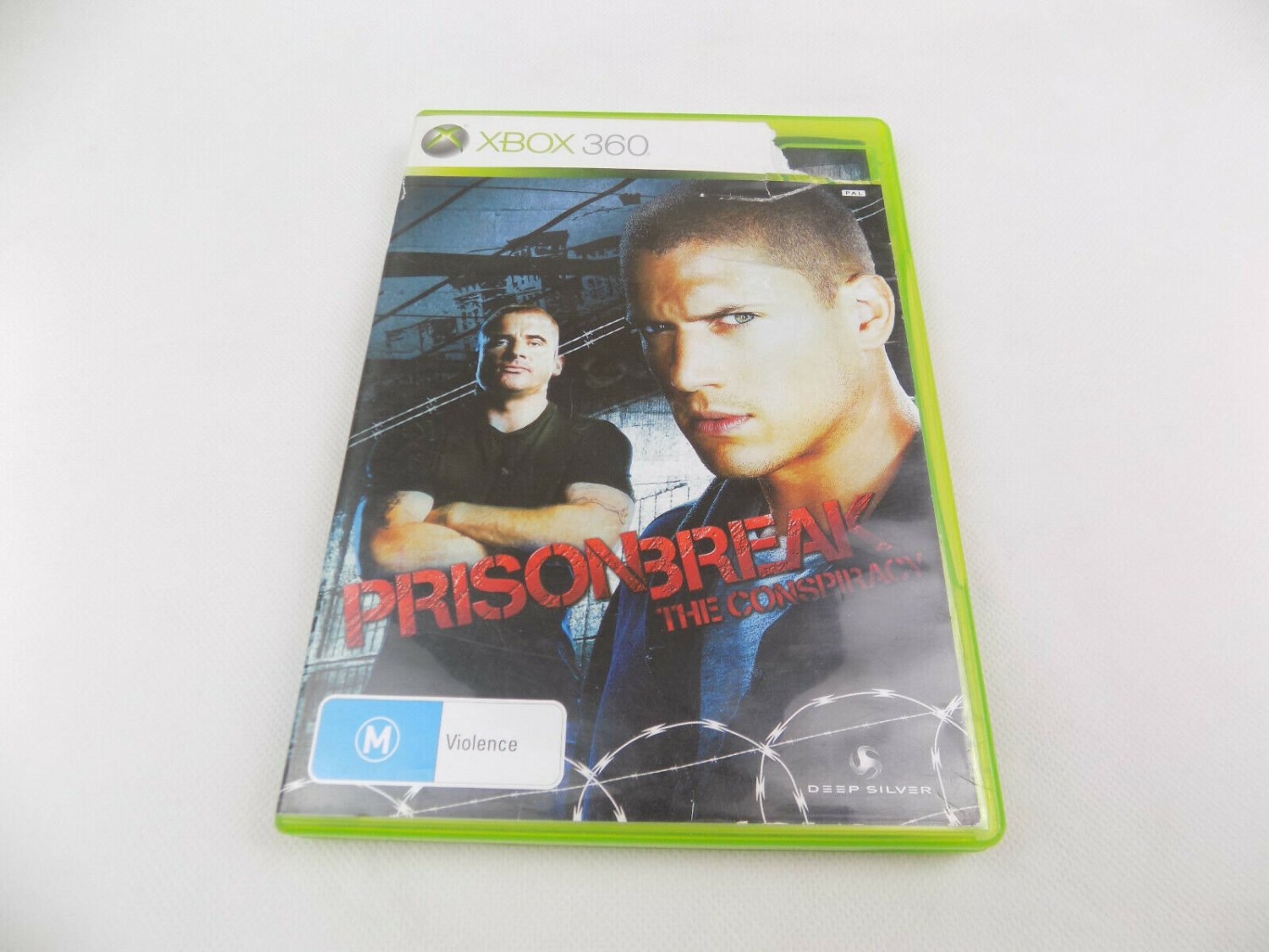 Mint Disc Xbox 360 Prison Break The Conspiracy - Inc Manual - Starboard ...