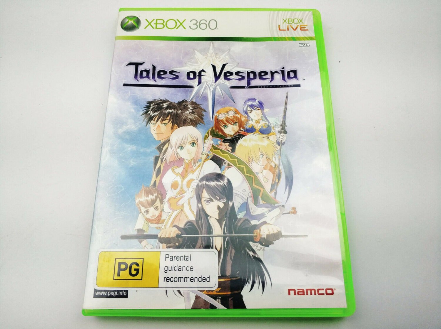 Mint Disc Xbox 360 Tales Of Vesperia - No Manual - Starboard Games