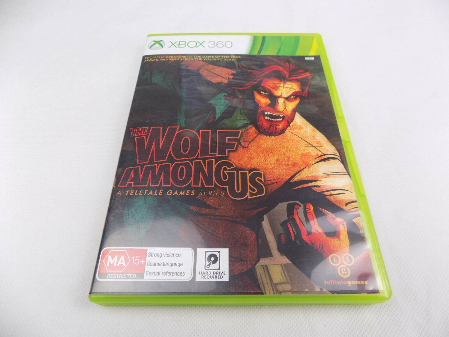 Mint Disc Xbox 360 The Wolf Among Us - No Manual - Starboard Games