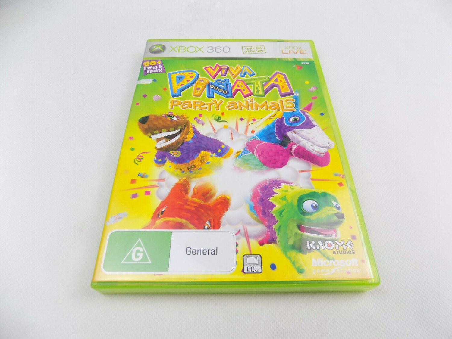 Mint Disc Xbox 360 Viva Pinata Party Animals - Inc Manual - Starboard Games