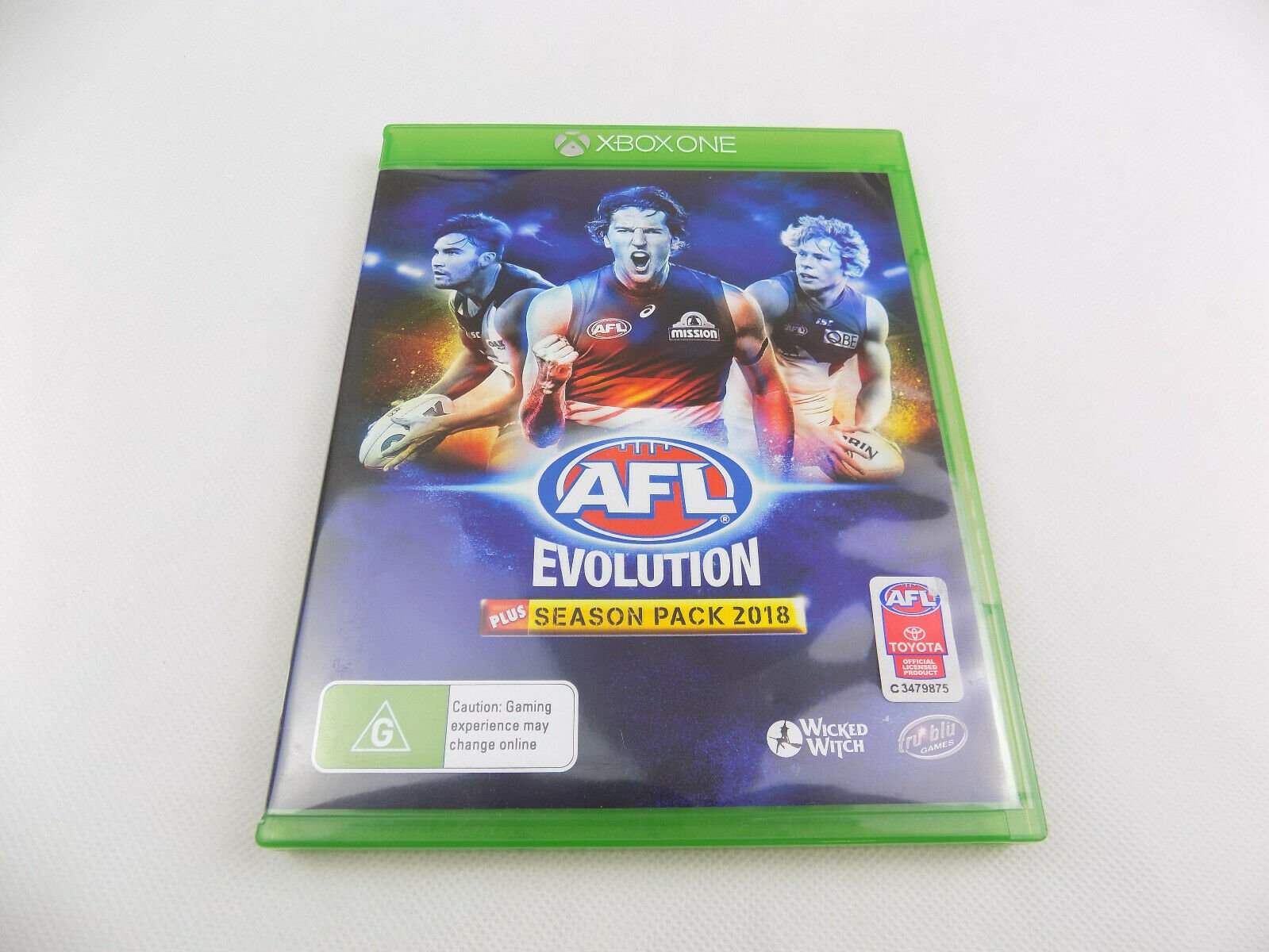 Mint Disc Xbox One AFL Evolution Plus Season Pack 2018 Free Postage ...