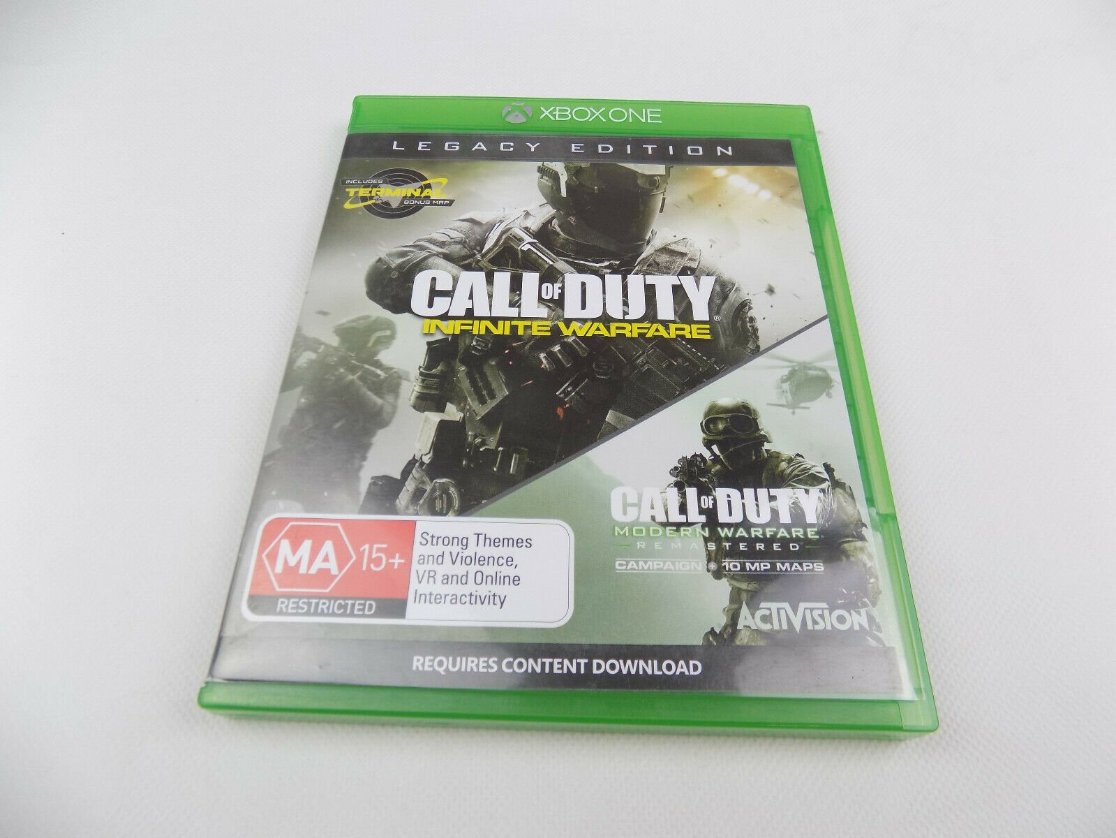 Mint Disc Xbox One Call of Duty Infinite Warfare / Modern Warfare ...