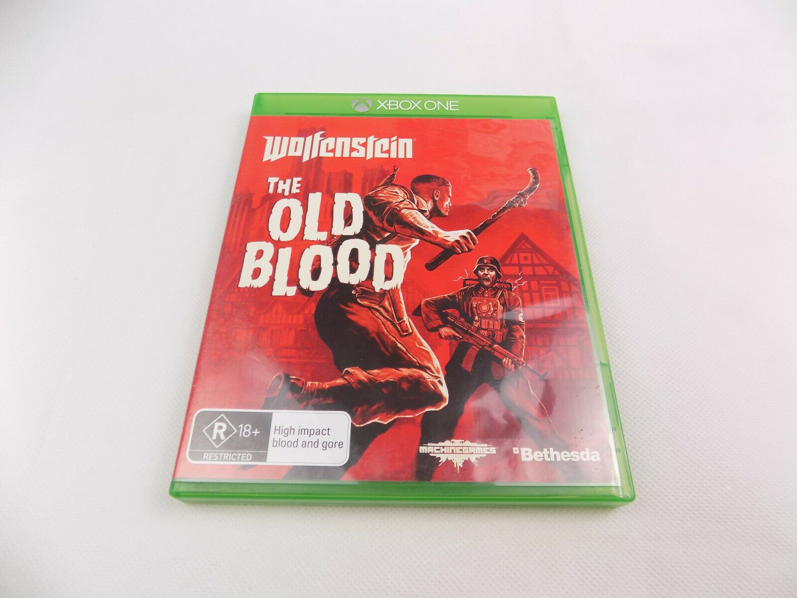 Mint Disc Xbox One Wolfenstein The Old Blood - Starboard Games