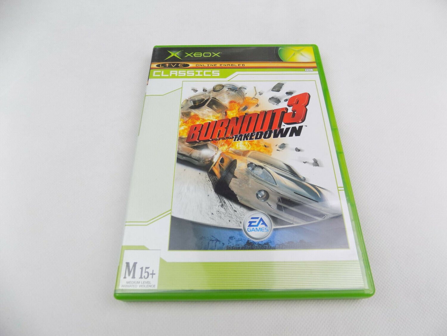 Mint Disc Xbox Original Burnout 3 Takedown III Works on Xbox 360 - Inc ...