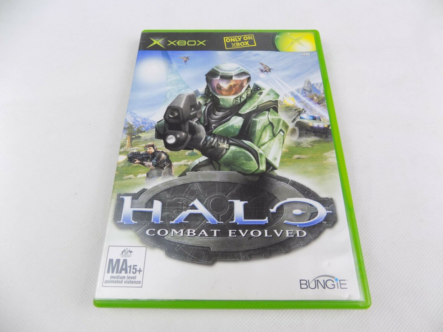 Mint Disc Xbox Original Halo 1 I First Combat Evolved - No Manual ...