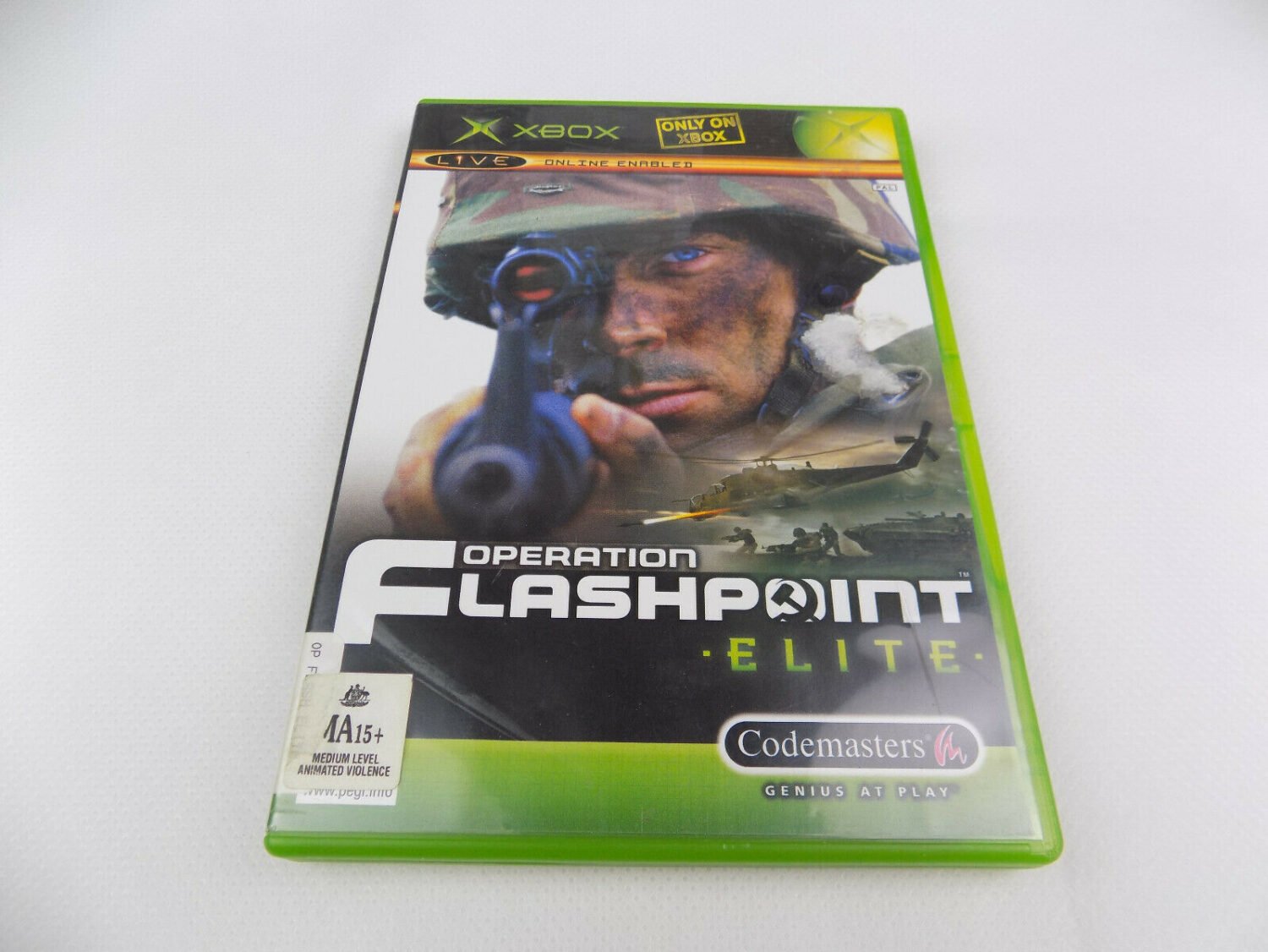 Mint Disc Xbox Original Operation Flashpoint Elite - Inc Manual ...
