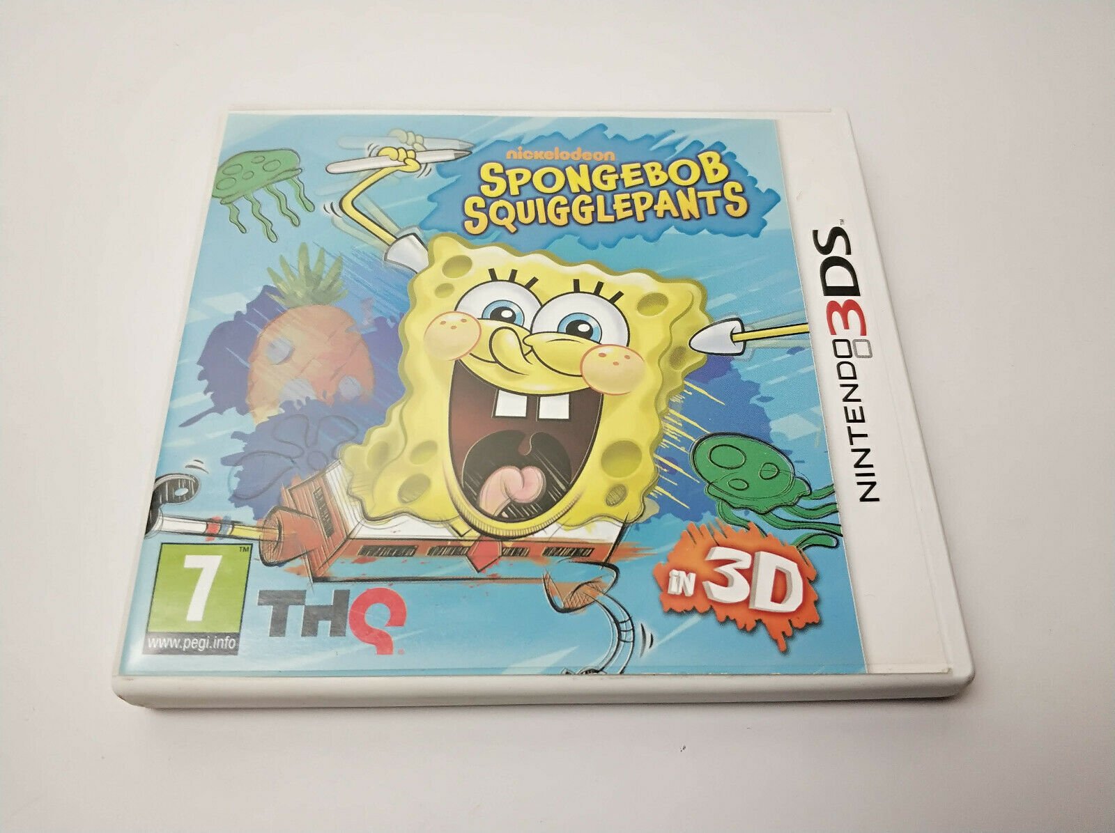 Like New Nintendo 3DS SpongeBob SquarePants Squigglepants AUS PAL ...