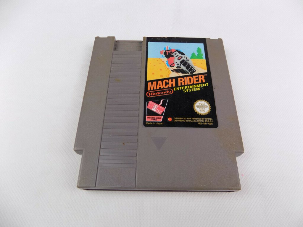 Nintendo NES Like New Mach Rider – PAL – Grade A - Starboard Games