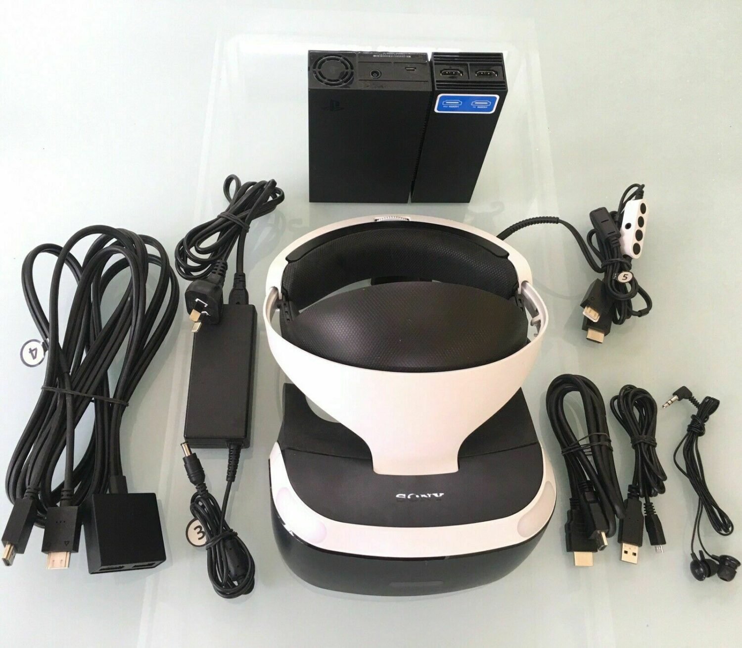 PlayStation 4 Ps4 VR PSVR Virtual Reality Headset PS VR Version 1 ...