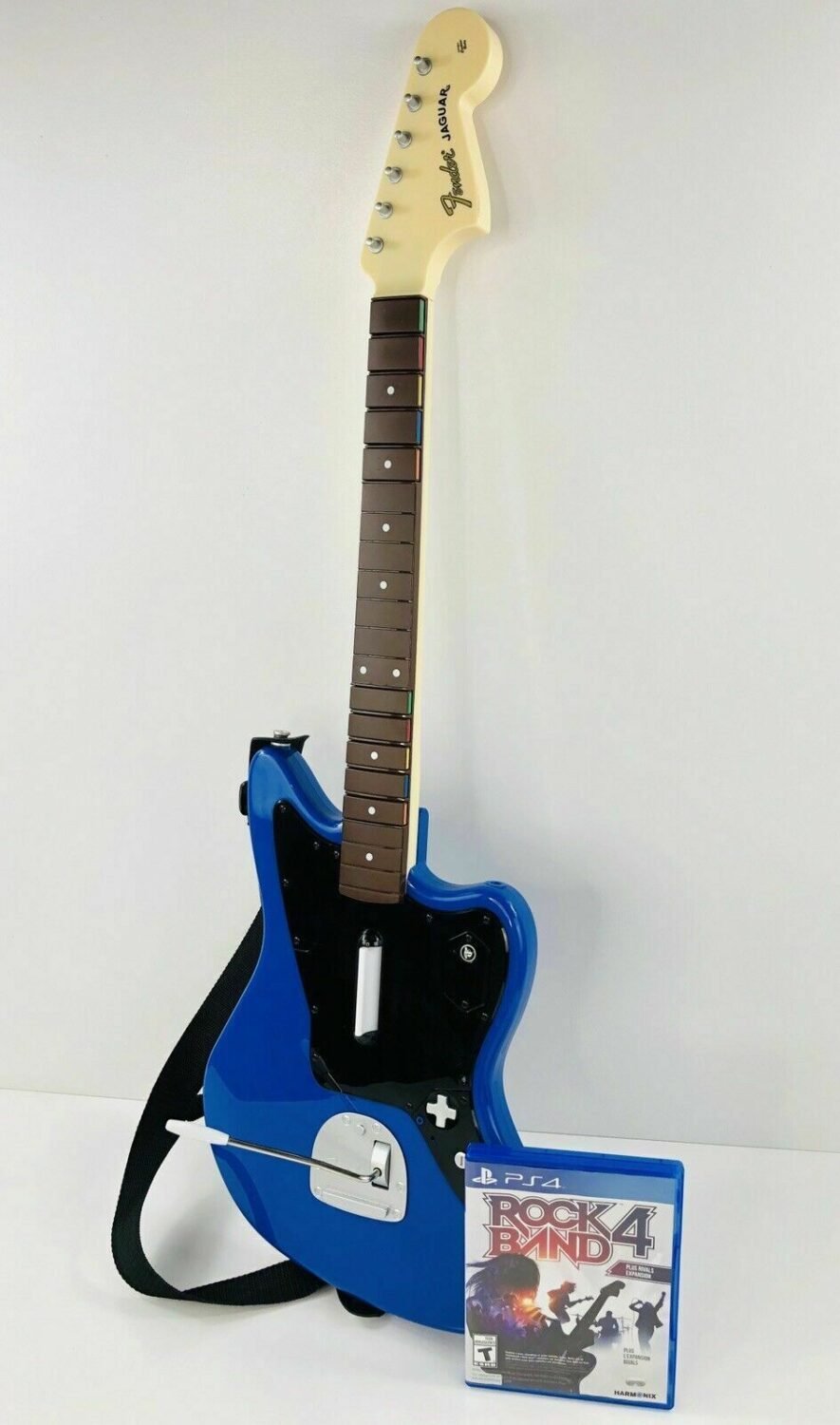 Playstation 4 Rock Band 4 Ps4 Jaguar Guitar Hero Controller + Game ...