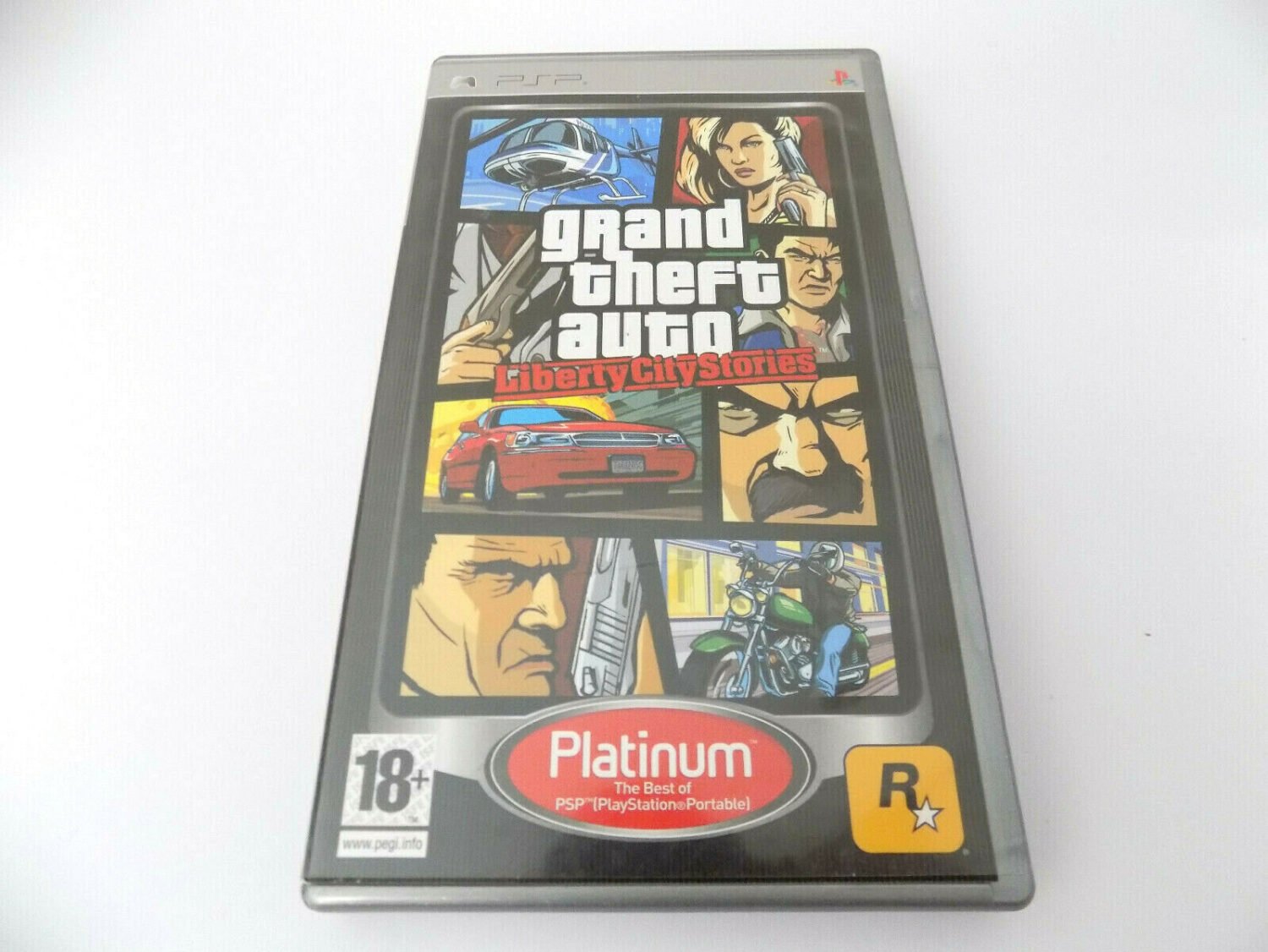 Playstation Portable PSP Platinum Grand Theft Auto Liberty City Stories ...