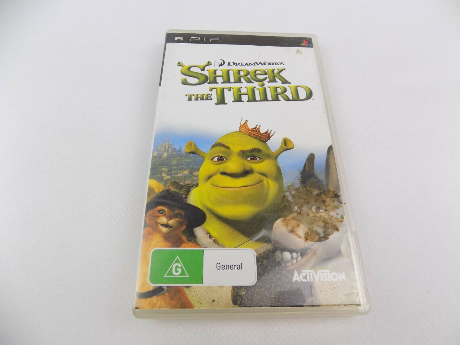 Playstation Portable PSP Shrek The Third Shrek 3 III - PAL - No Manual ...