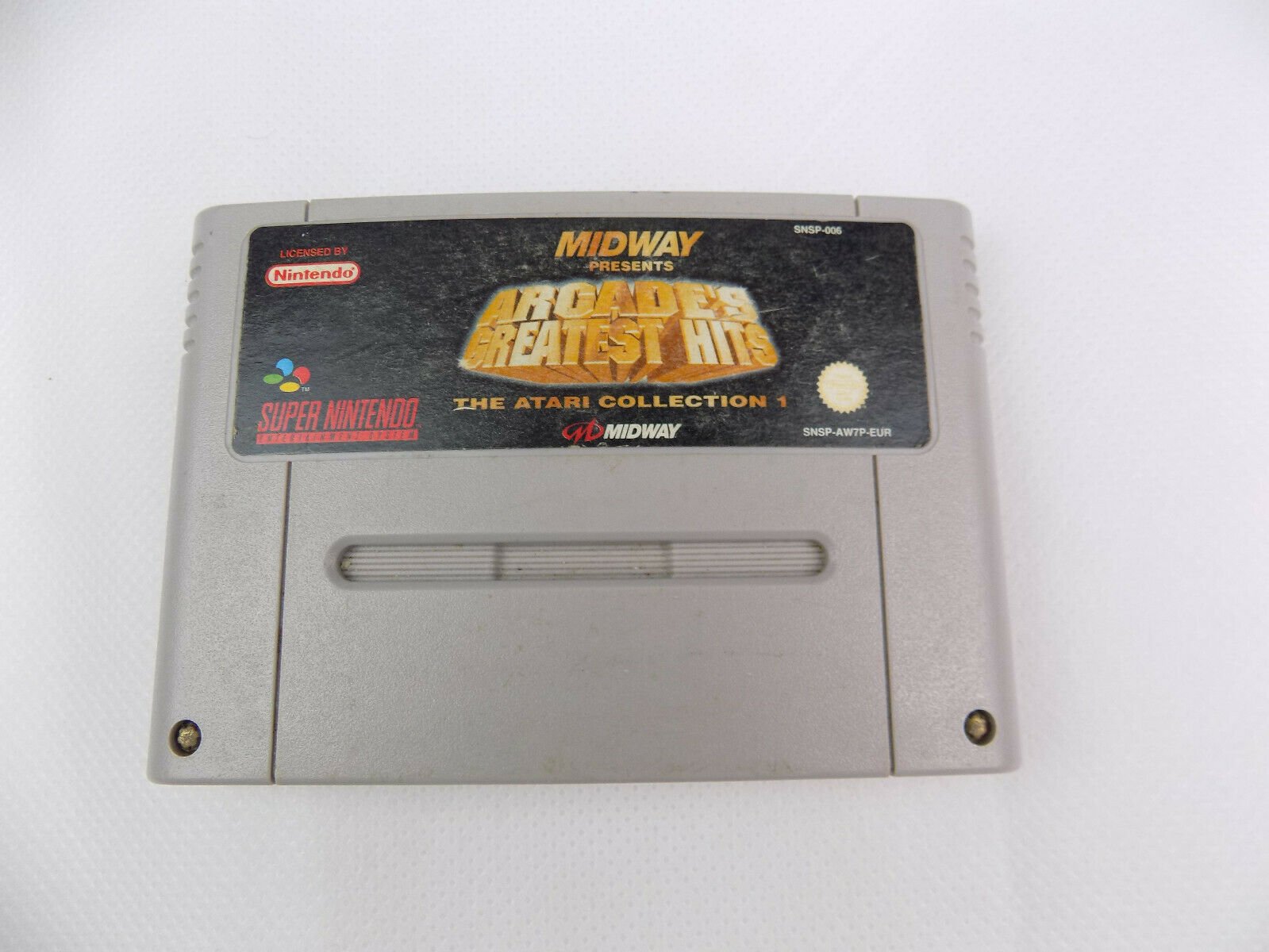 SNES Super Nintendo Arcade’s Greatest Hits The Atari Collection 1 Like ...