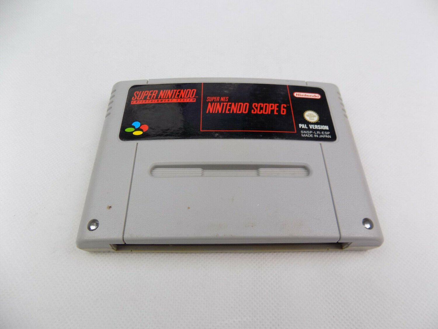 SNES Super Nintendo Nintendo Scope 6 PAL VI Cartridge Like New - PAL ...