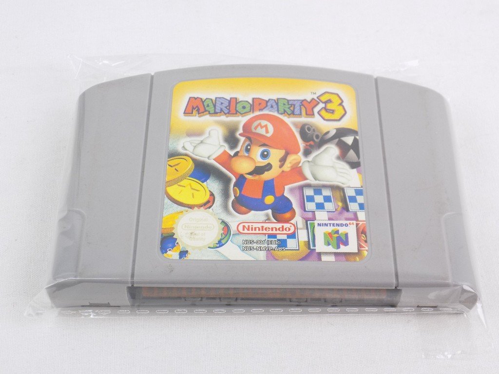 Nintendo 64 N64 Like New Mario Party 3 III - PAL - Grade A - Starboard ...