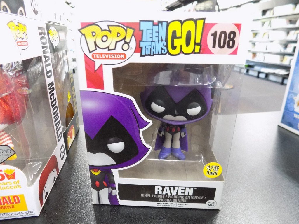 Brand New Funko Pop Raven 108 Purple (Glow in the Dark) Vinyl Figure ...