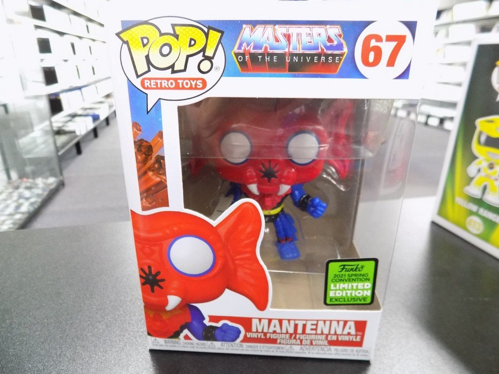 Brand New Funko Pop Funko Pop Masters of The Universe Mantenna #67 ...